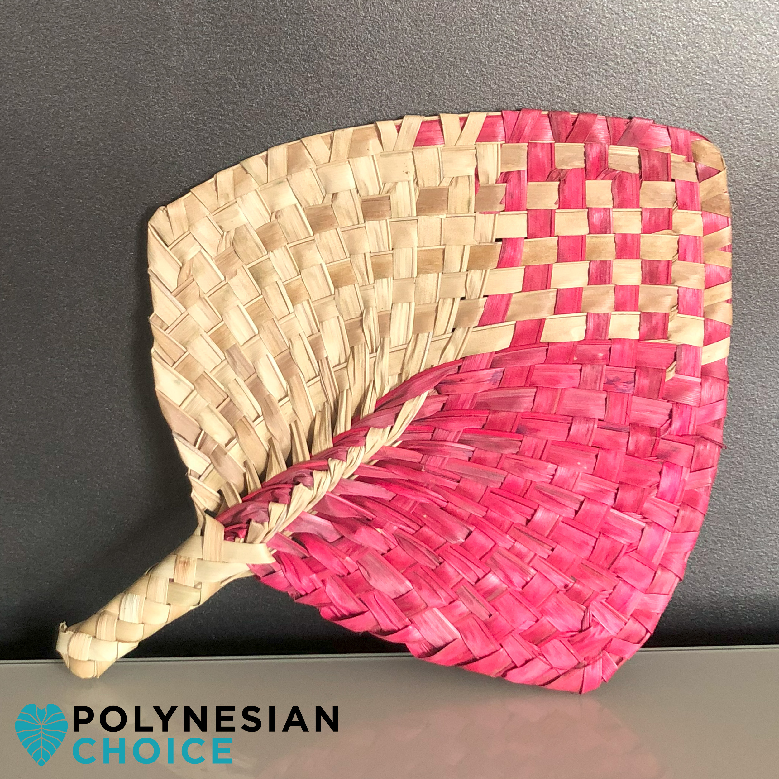 Hand made colourful fans - Polynesian Choice